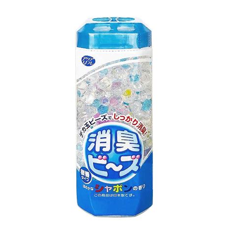 日本 獅子化學 室內廁所芳香消臭顆粒270g 清新皂香