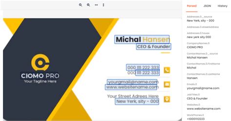 Extracting Data From Business Cards With The Help Of An Ai Parser