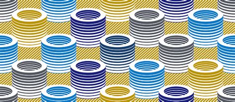 3d 튜브 광학 원활한 패턴 벡터 반복 타일링 배경 Op 아트 테마 직물 또는 포장지 웹 사이트 배경 또는 벽지 0명에 대한