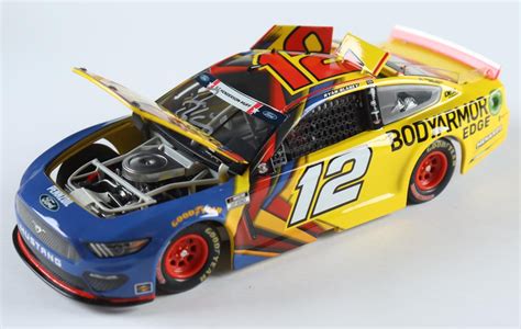 Ryan Blaney Signed Nascar 12 Bodyarmor 2021 Mustang 124 Premium