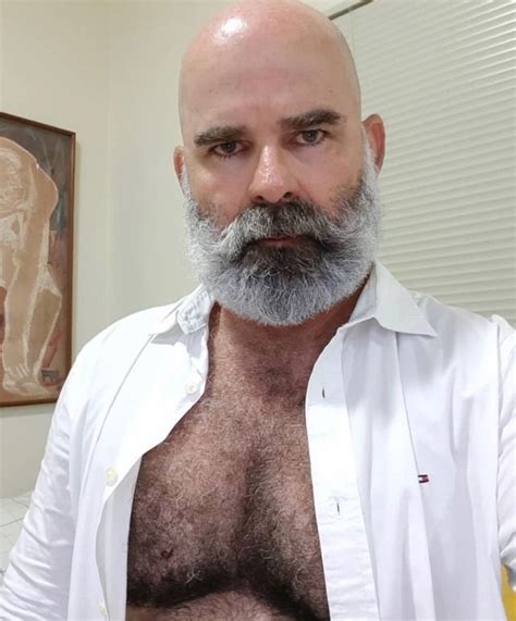 Pin By Mark M On Beards Handsome Older Men Bearded Men Hairy Muscle Men