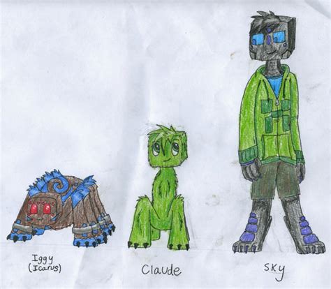 My Minecraft Ocs By Drgnsmile On Deviantart