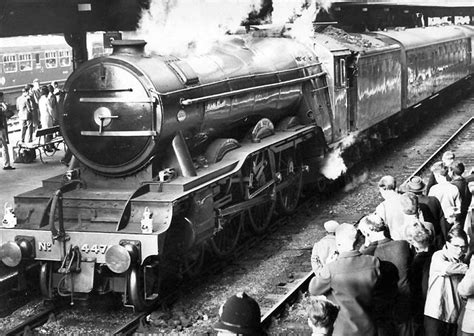 Birmingham New Street Station Br Period Locomotives Preserved Lner