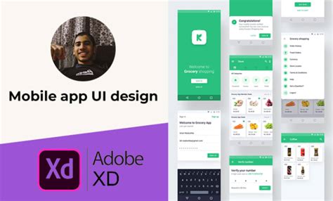 Design Your Mobile App With Ui Ux Design In Adobe Xd By Ajmal Patel Fiverr
