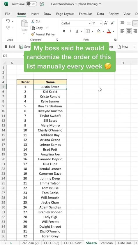 How To Randomize Data In Excel Artofit
