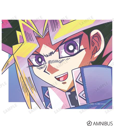 遊戯王デュエルモンスターズ 闇遊戯 Ani Art Clear Label キャンバスボード Amnibusアムニバス