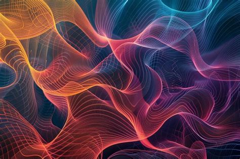 Premium Photo Quantum Interference Patterns Illustrated In An Ab Generative Ai