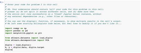 Solved In This Problem You Will Apply Principal Component Chegg Com