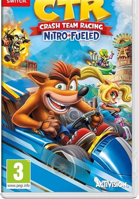 Crunch Bandicoot Crash Team Racing Nitro Fueled Sq Tts Computer