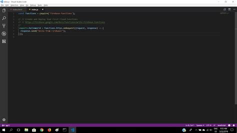 รับเขียนโปรแกรม ตัวอย่างการพัฒนา api บน firebase cloud function ด้วย