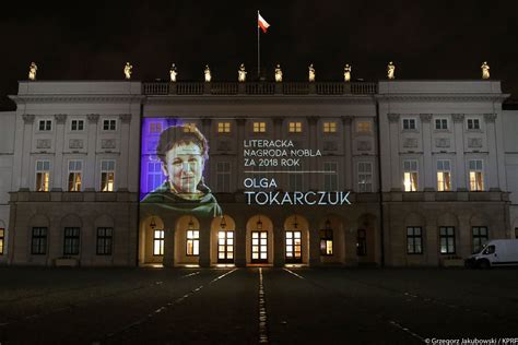 List gratulacyjny dla Olgi Tokarczuk Aktualności Wypowiedzi Prezydenta RP Listy