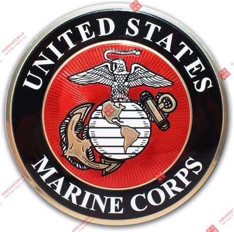 개성 프리미엄 미국 해병대 Usmc 이글 3d 양각 데칼 스티커 자동차 경주 자동차 노트북 헬멧용car Stickers