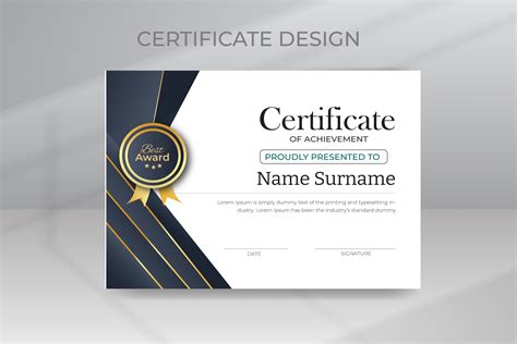 Certificate Graphic By Vmsit · Creative Fabrica