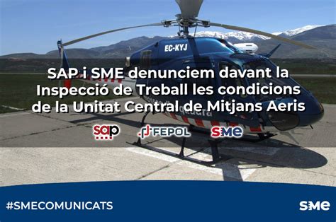 SAP i SME denunciem davant la Inspecció de Treball les condicions de la Unitat Central de