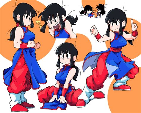 Son Goku And Chi Chi Dragon Ball And 1 More Drawn By Scottmalin