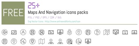 25 Maps And Navigation Svg Animations Packs Free Downloads