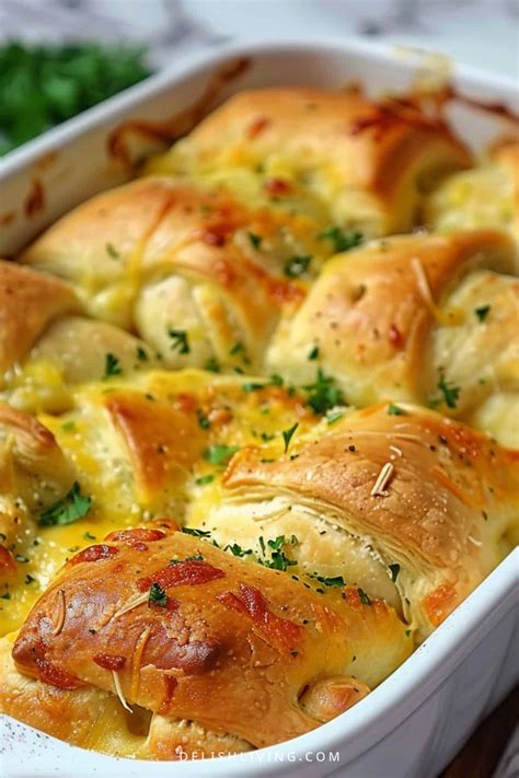 Savory Chicken Crescent Roll Casserole Recipe With Easy Prep