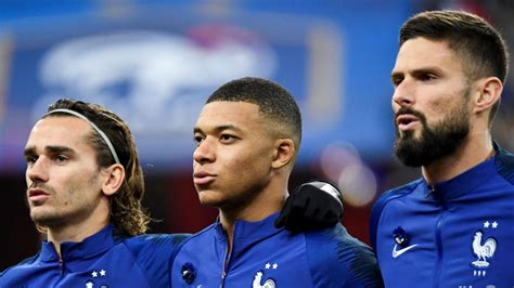 Deschamps Mbappé Griezmann Giroud C est ce qui a permis à la