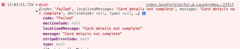 CardField Always Returns Generic Card Details Not Complete Issue 815