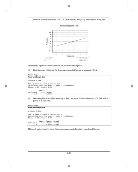 Solution Manual For Design And Analysis Of Experiments 9th Edition