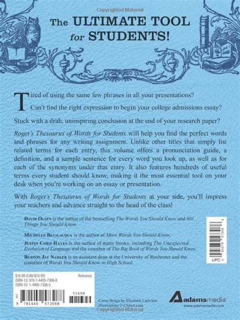 کتاب Roget S Thesaurus Of Words For Students با 50٪ تخفیف