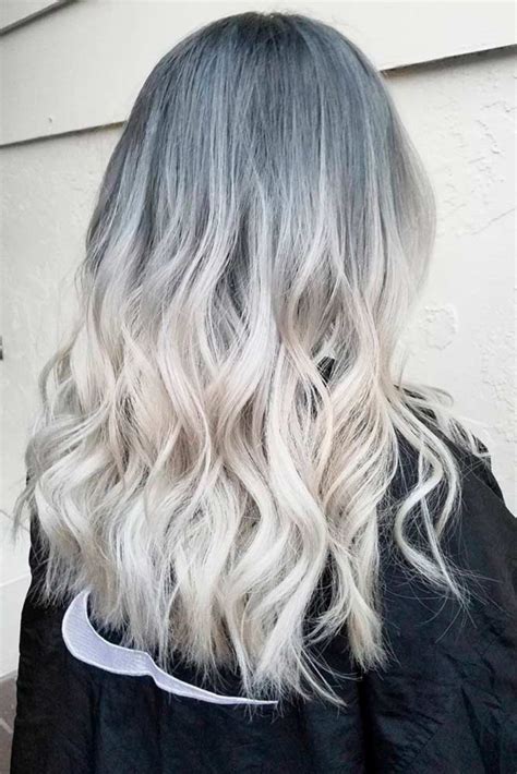 10 Silver Ombre Hair Ideas For You