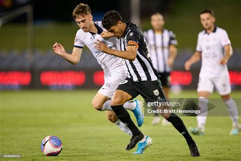 Ulises Alejandro Davila Plascencia Of Macarthur Fc Controls The Ball