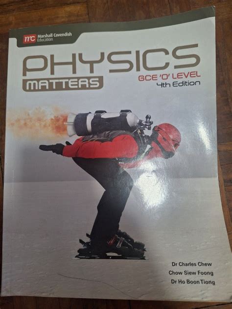 Physics Matters 4th Edition Hobbies And Toys Books And Magazines