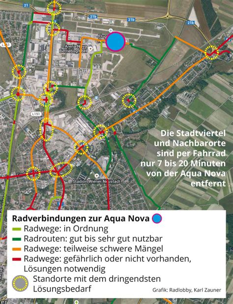 Wiener Neustadt Gefährlicher Weg ins neue Familienbad Radlobby Niederösterreich