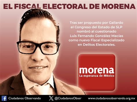 El Nuevo Fiscal Especializado En Delitos Electorales Ligado A MORENA