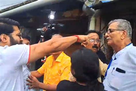 Cpm Candidate Tanmoy Bhattacharya Allegedly Hit Tmc Councilor In Baranagar