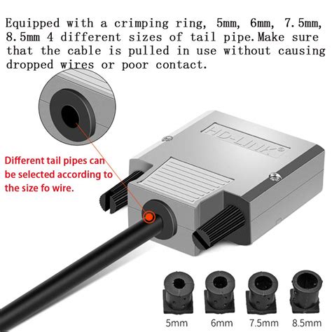 Snapklik ANMBEST DB Solderless Serial To Pin Port Terminal Adapter Connector Breakout