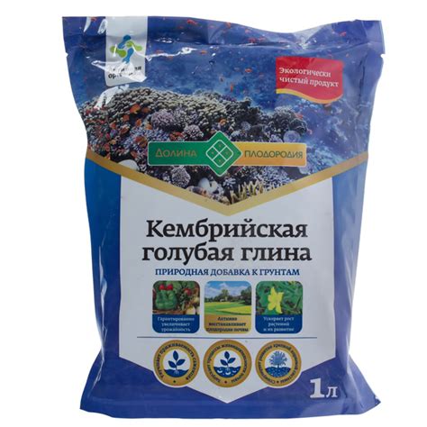 Глина кембрийская 1 л цвет голубой - купить с доставкой по выгодным ...