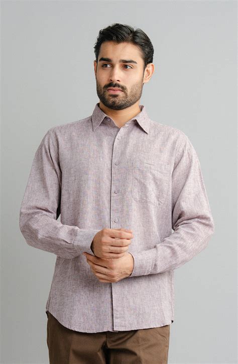 Cotton Linen Shirts For Men Soft And Breathable Fabric