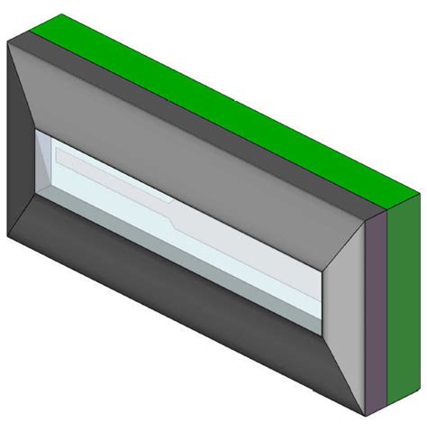 Diffuse Reflective Photoelectric Sensor Rectangular Infrared RITM