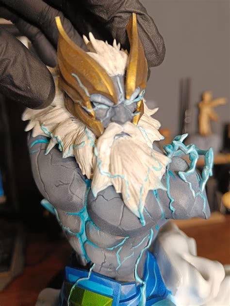 3d Printable Zeus Dota 2 • Made With Creality Ld 006・cults