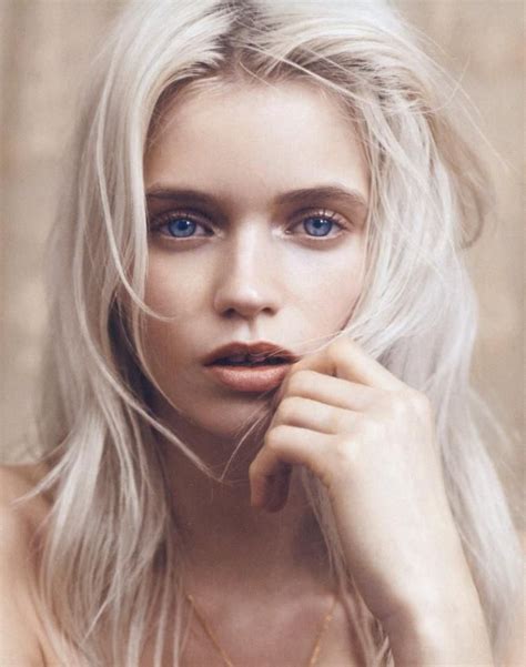 Abbey Lee Kershaw Bright Blue Eyes Blonde Hair Blue Eyes Ice Blonde