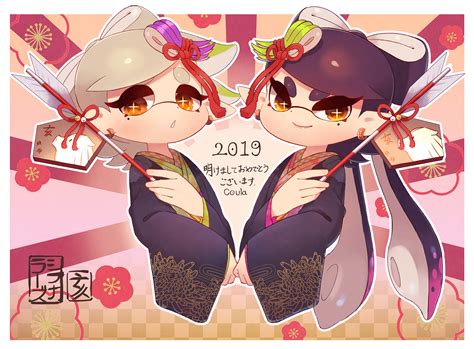 Callie And Marie Splatoon Drawn By Coula Cat Danbooru