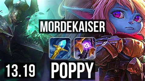 Mordekaiser Vs Poppy Top Rank 4 Morde 402 Na Grandmaster 13