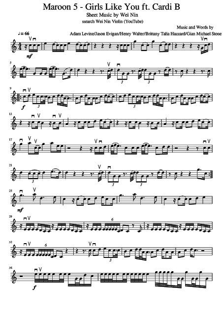 Letra De La Cancion Maroon 5 Girls Like You Wopoitrack