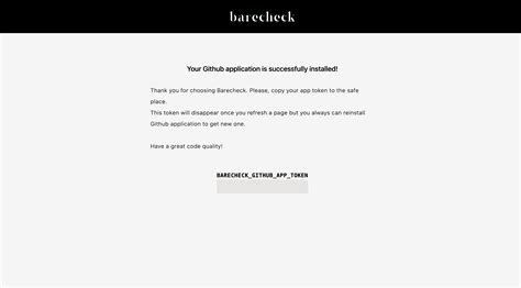 Couldn T Fetch Access Token For Github Application Issue 172 Barecheck Code Coverage Action
