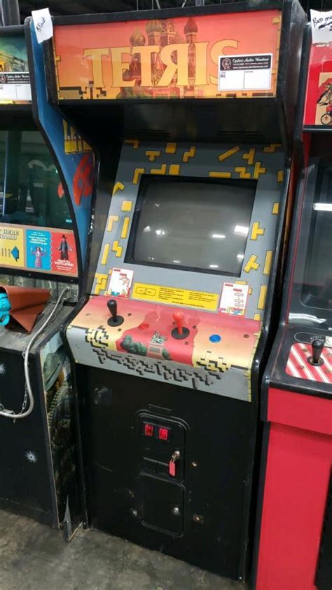 Tetris Upright Classic Atari Arcade Game