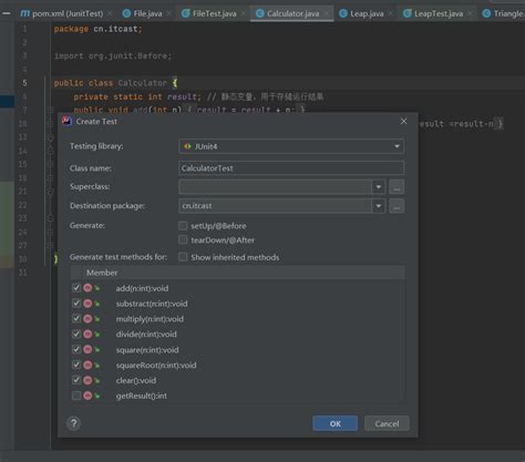 junit4测试calculator 睡觉不困 博客园