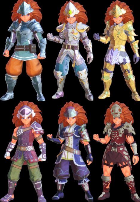 Trials Of Mana Class Costumes Certainly “efficient” Sankaku Complex