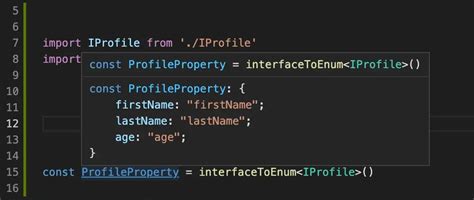 Blog — Convert Interface To Enum For Those Too Lazy To Type Name In The Input Form In