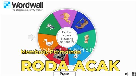 MEMBUAT PERMAINAN RODA ACAK YouTube