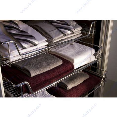 Кошници за подреждане на дрехи с ПЛАВНО прибиране Елаз Мебелен обков