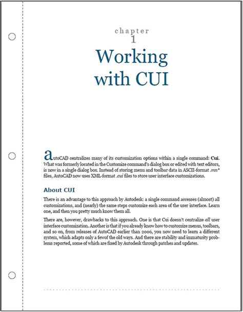 Preview Tailoring Autocad 2010 Cui Preview Sample Ebook