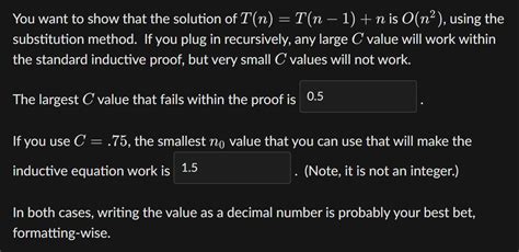 solved need a clear explanation on why the answers are 0 5