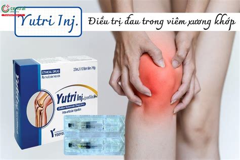 Thuốc Yutri Inj 25mg 2 5ml Trị đau Trong Viêm Xương Khớp đầu Gối